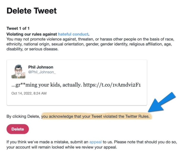 Phil Johnson Back On Twitter Following 5 Months Ban - Protestia