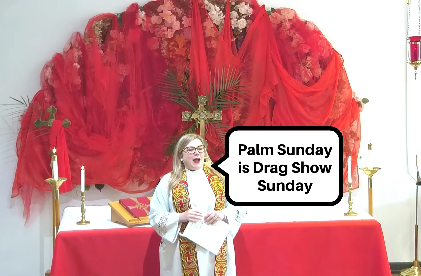 Pastor Says That Jesus Was Performing a 'Drag Show' On Palm Sunday ...